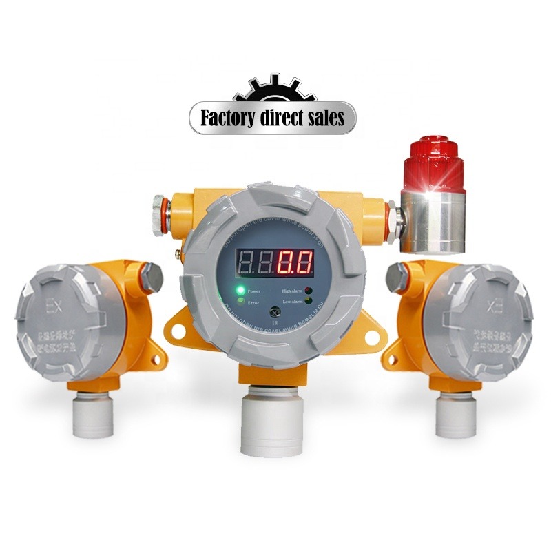 Explosion Proof Fixed Gas Safety Alarm Combustible Gas Detector LEL Gas Analyzer LPG Gas Leak ...